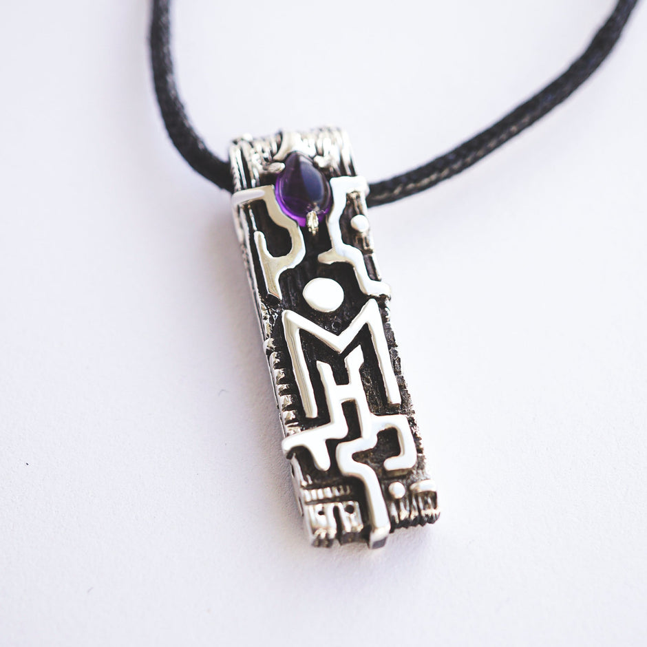 Runes jewelry from the sterling silver and natural gemstone